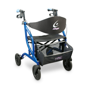 Airgo® eXcursion™ Extra-Wide Side-fold Rollator | Mobiliexpert.com